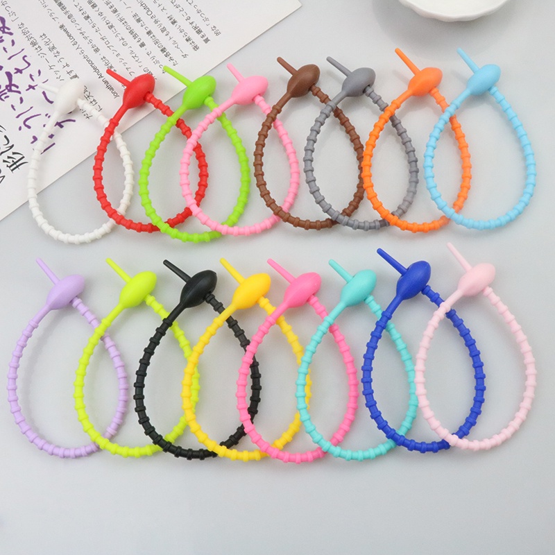 Handmade Material diy Jewelry Accessories Color Silicone Strap Elastic ...