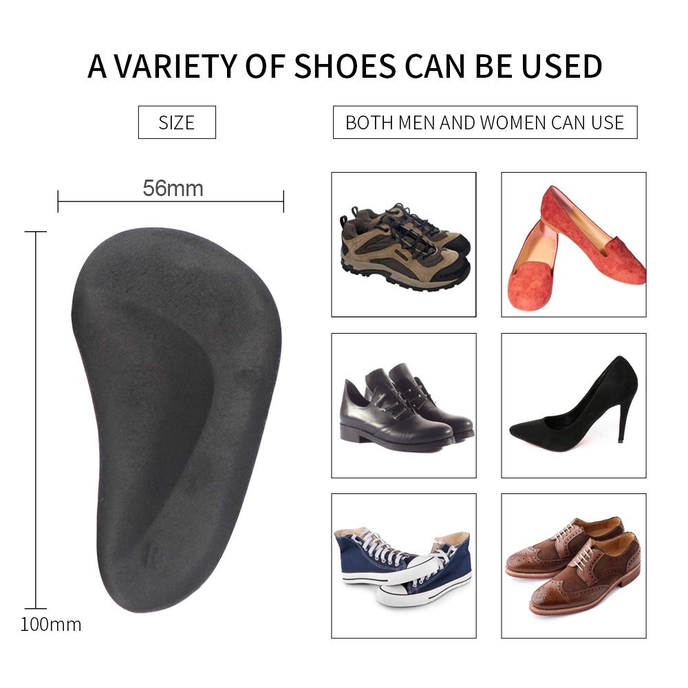 Flat Feet Arch pad corrective insole Arch inner and outer eight ...