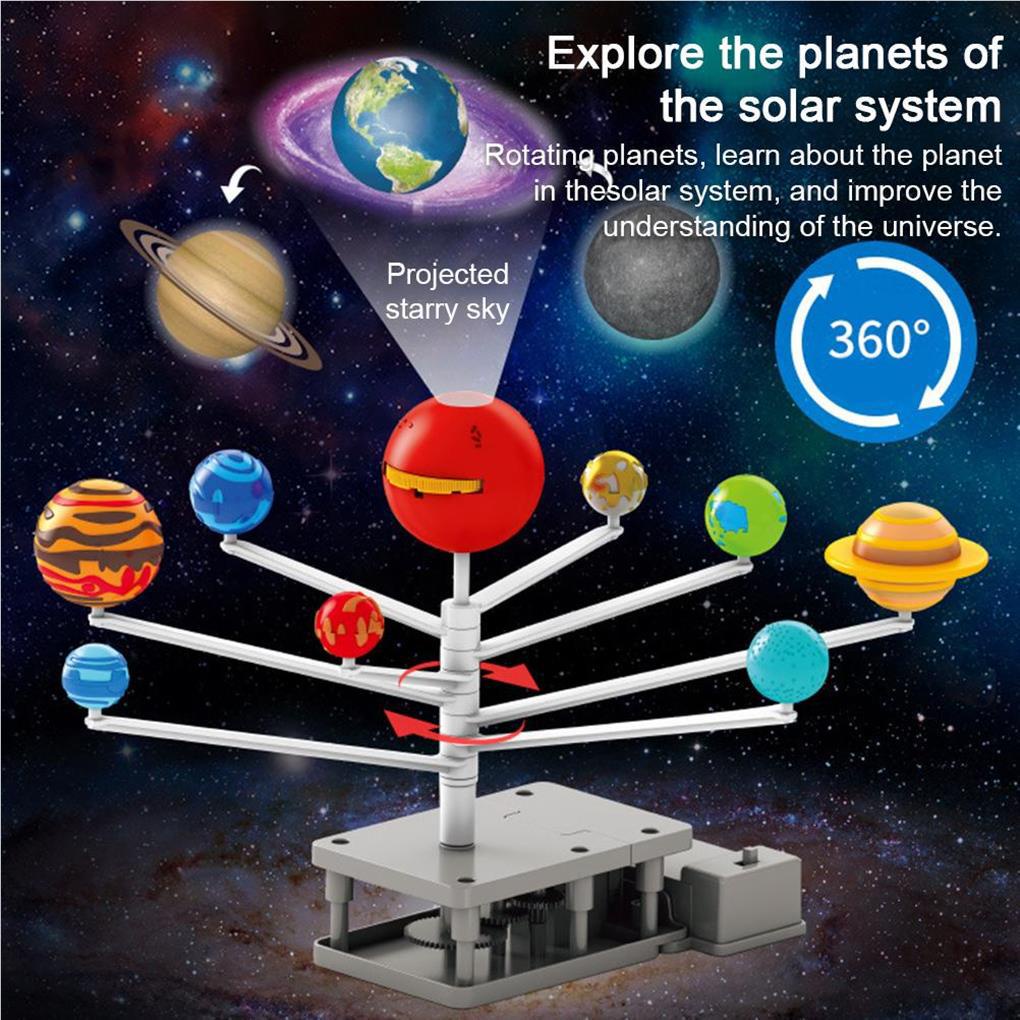 Kids Solar System Model DIY Mobile Planetarium Educational Solar 8 ...