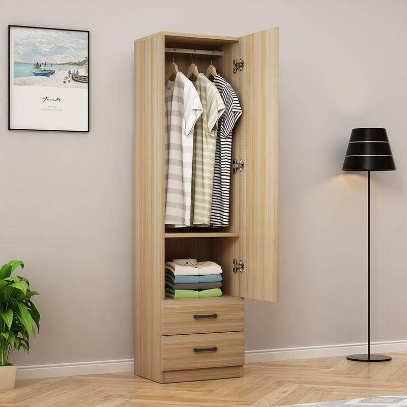 Single-door wardrobe 40/45/50/55 simple and economical small apartment ...