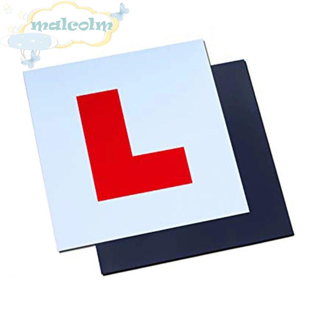 MALCOLM Magnetic L Plates Car Styling Waterproof Learner Plate Sticker ...