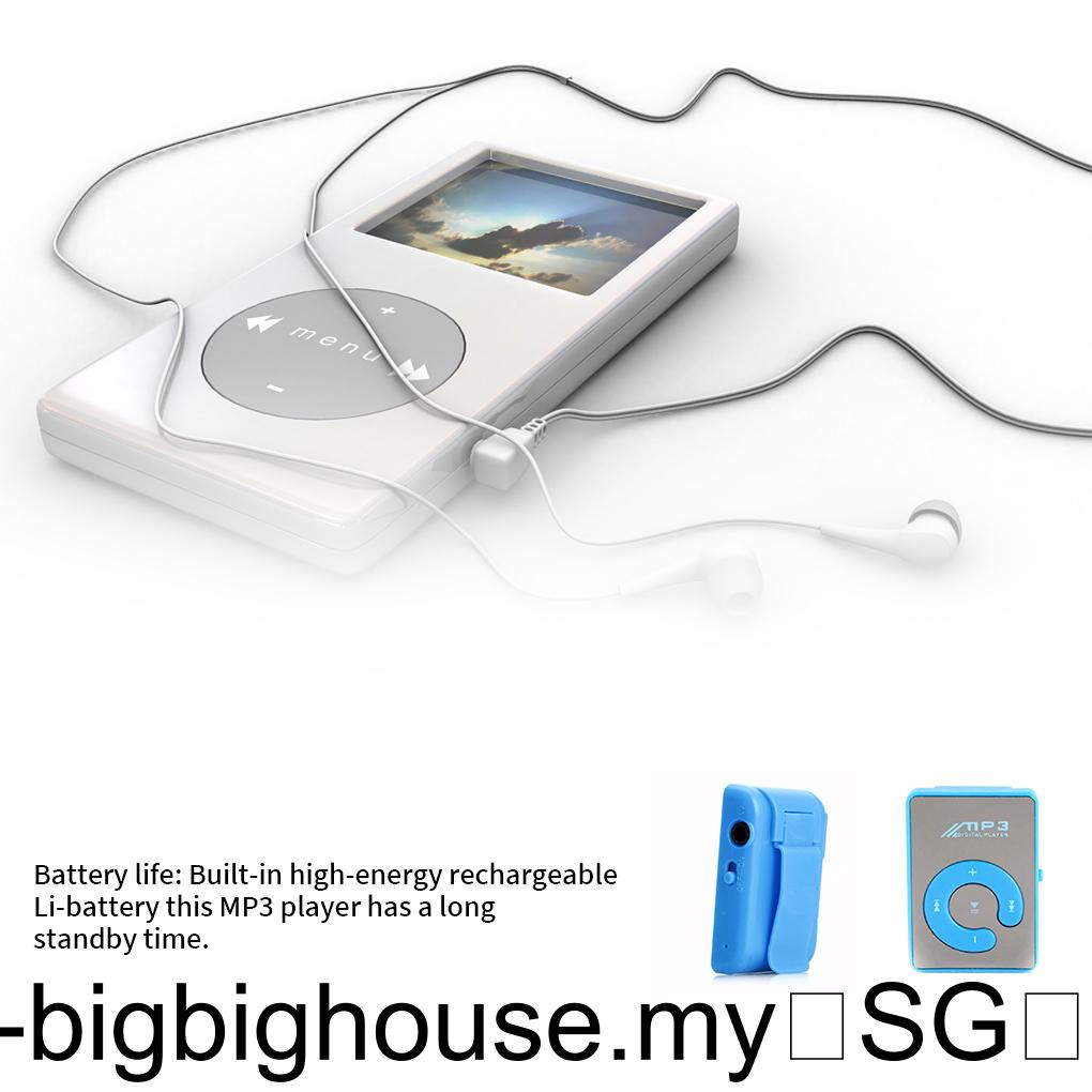 Mini MP3 Player USB Charging TF Supported Portable Music Playing Device ...