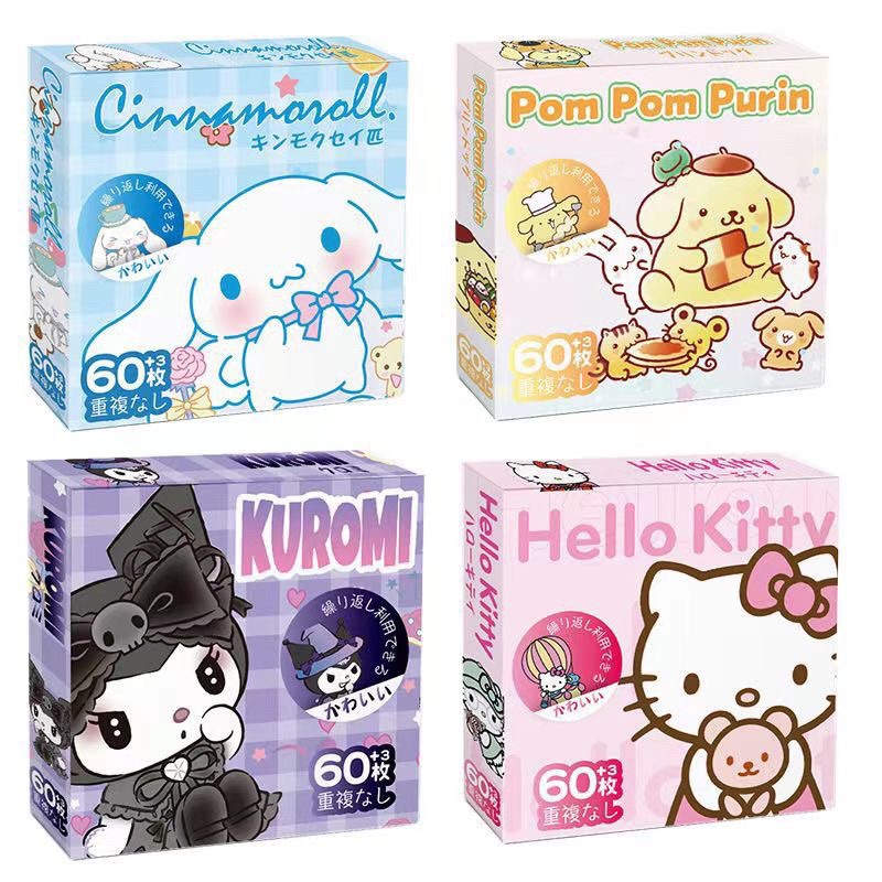 Sanrio Sanrio Kuromi Hello Kitty Cinnamon Pom Pom Purin Pochacco ...