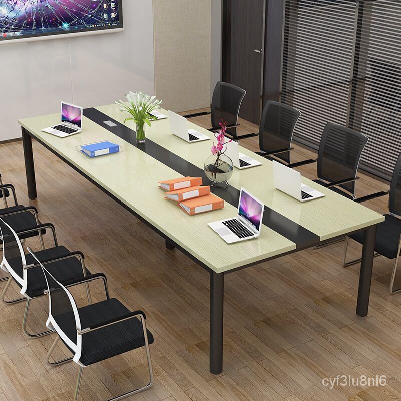 Conference Table Long Table Simple Modern Desk Workbench Long Table ...