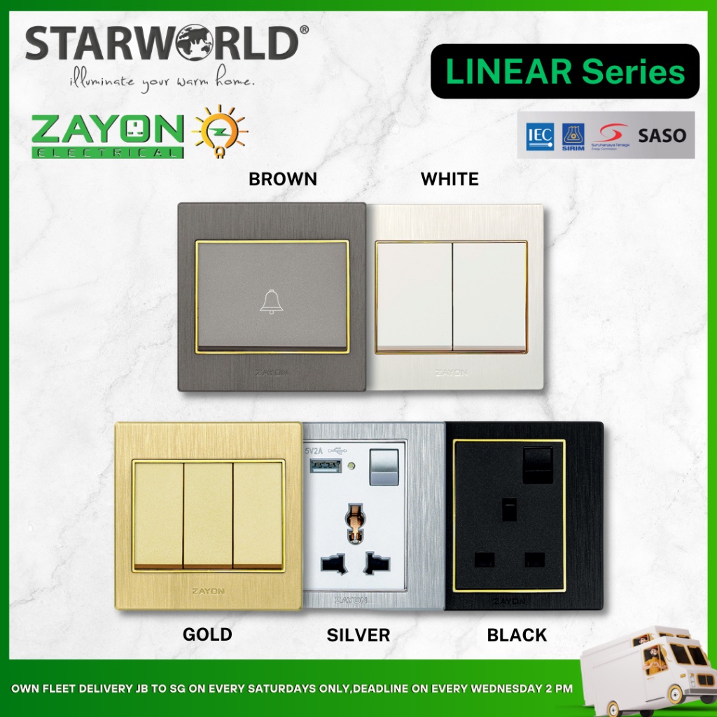 [SUPER PROMOTION PRICE] ZAYON Linear Silver Series International ...