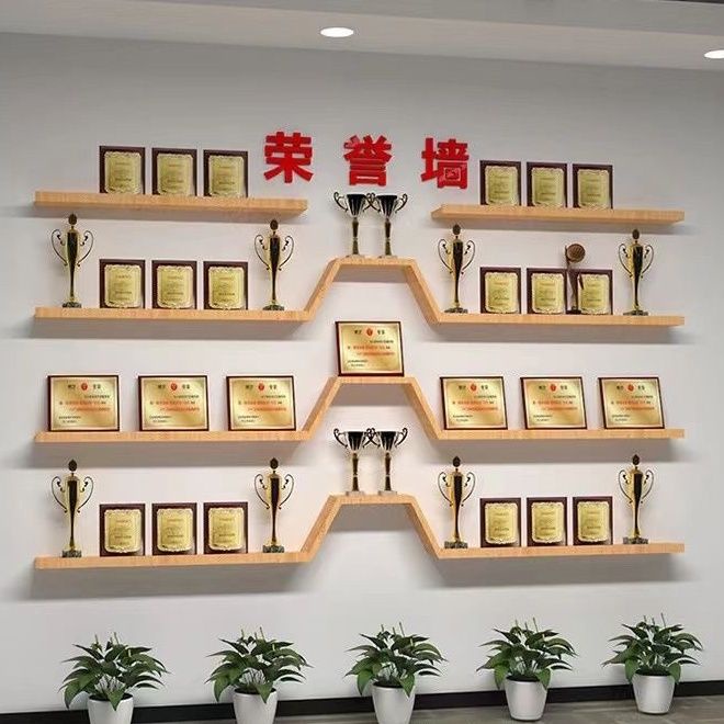Customized Honor Wall Display Stand Photo Frame Display School Unit ...