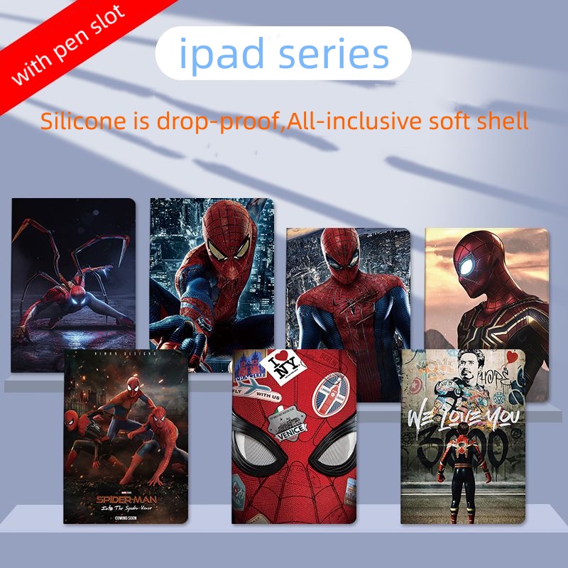 Marvel Avengers Spider-Man Cover For IPad Pro Case For IPad Air 5 10 ...