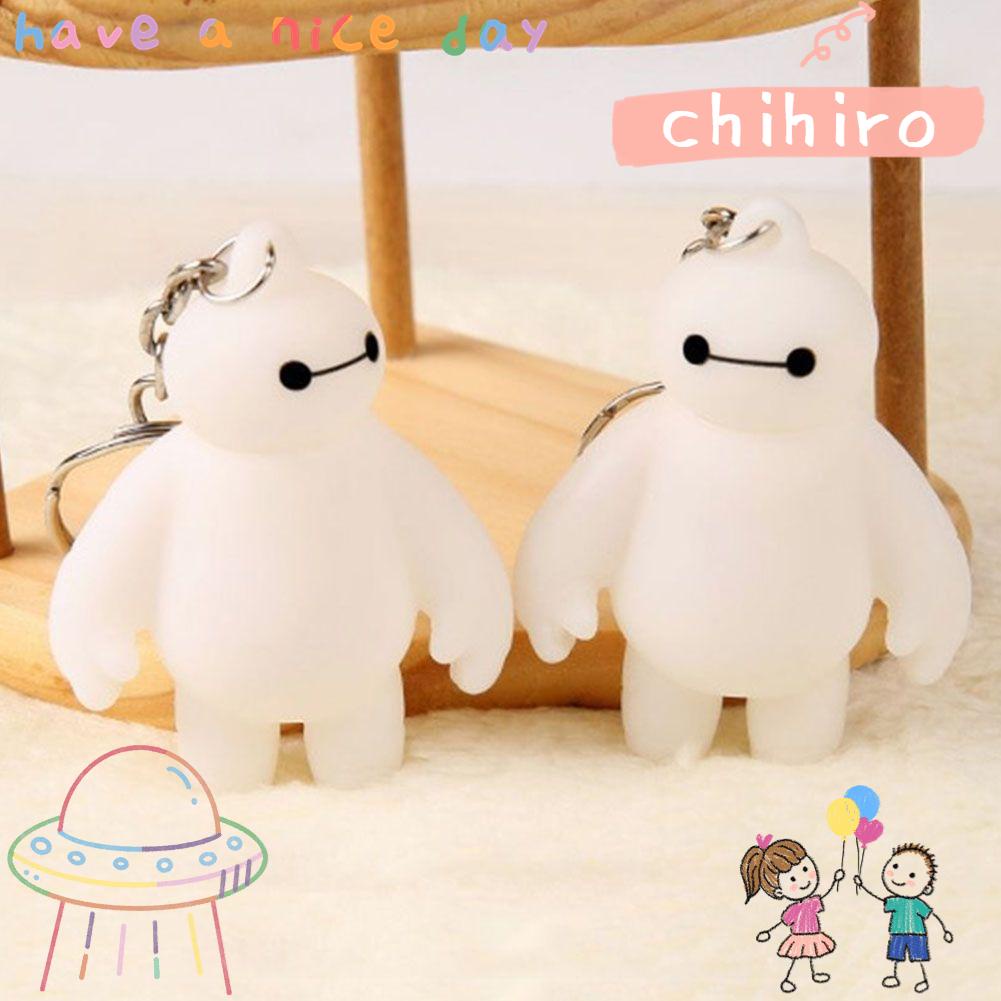 CHIHIRO Keychain For Kid Girl Women Home Decor Key Ring White Baymax ...