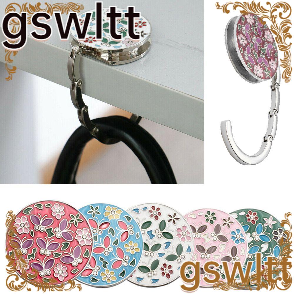 GSWLTT Metal Bag Rack Handbag Organizer Inner Fold Table Hook Storage ...