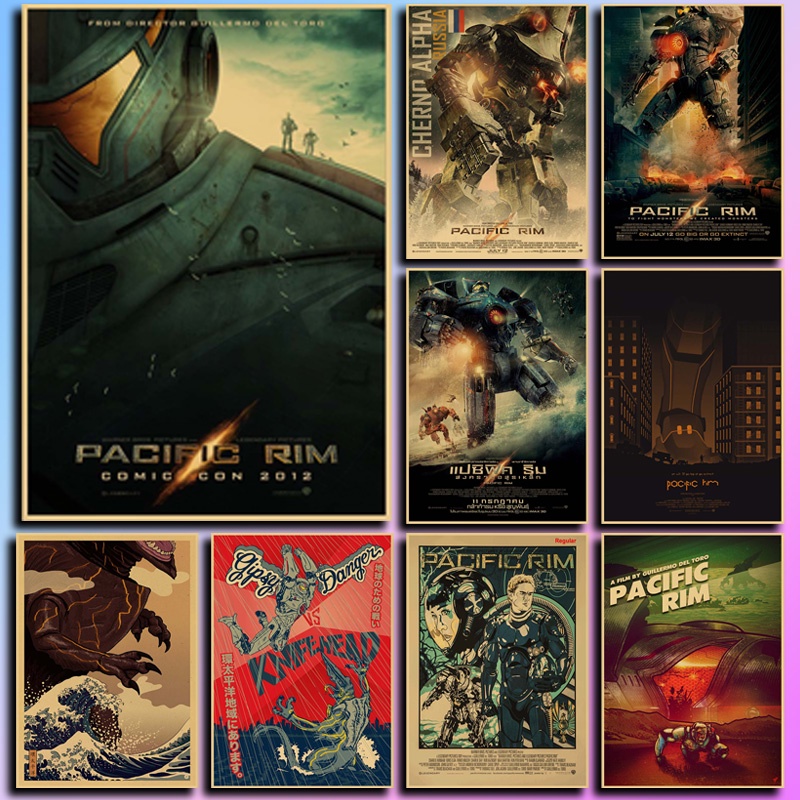 Classic and Popular Megamech and Monster Science Fiction Movie Pacific ...