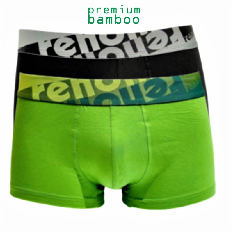 Renoma Detox Bamboo Trunks (2 in 1) Assorted Colours | Shopee Singapore