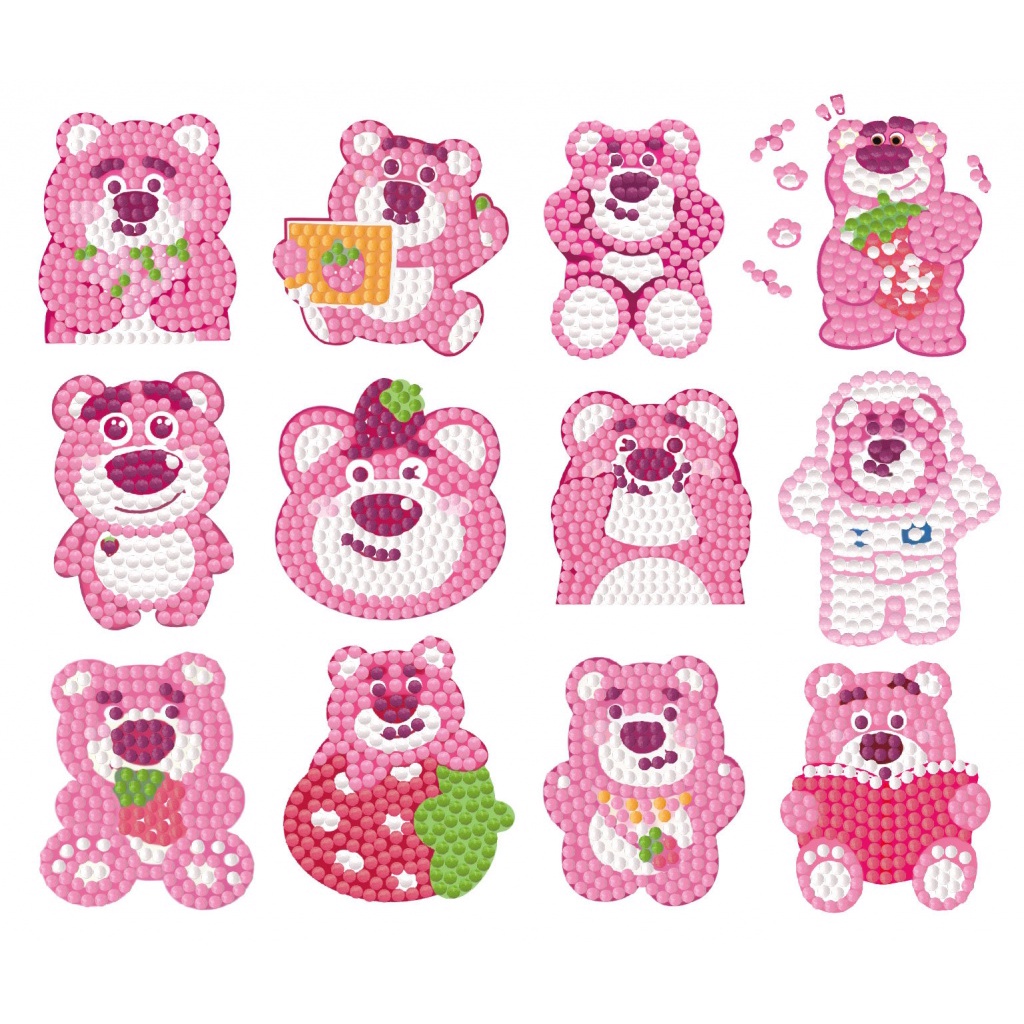Children DIY Handmade Diamond Stickers Concentration Training ...