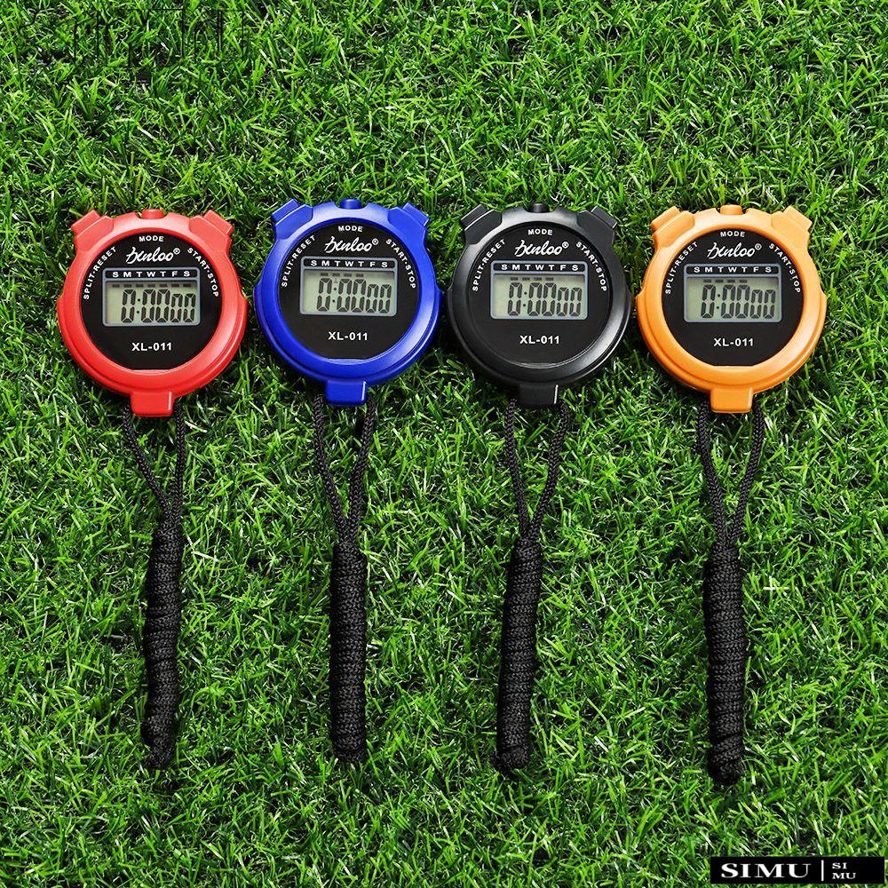Simulr Sports Stopwatch Timer Shockproof Countdown Timer Lap Split Memory Stopwatch Waterproof