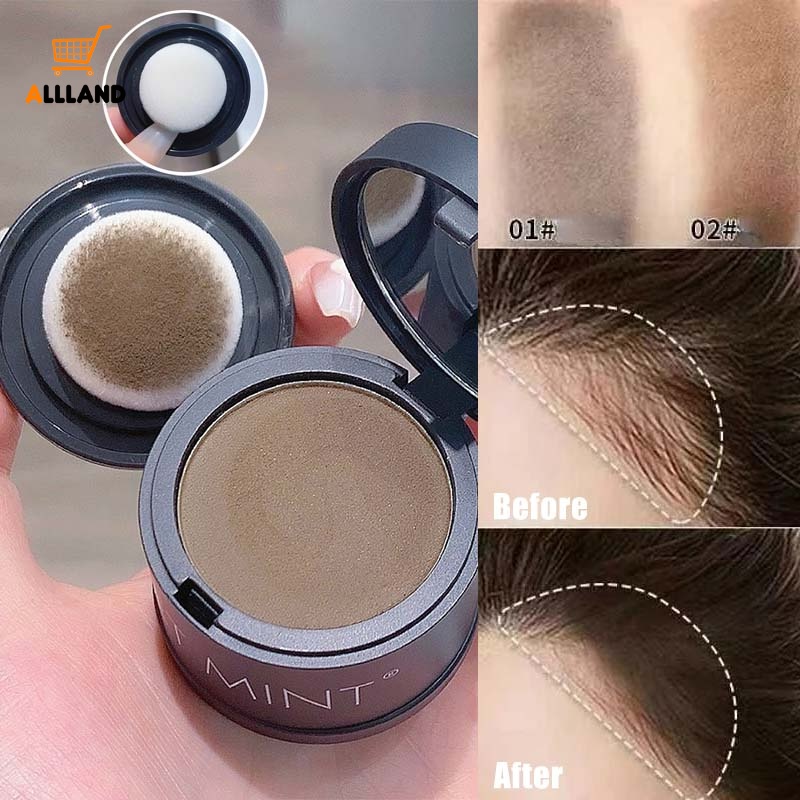 Water Proof Natural Hair Line Powder/ Hair Color Edge Control Hair Line ...