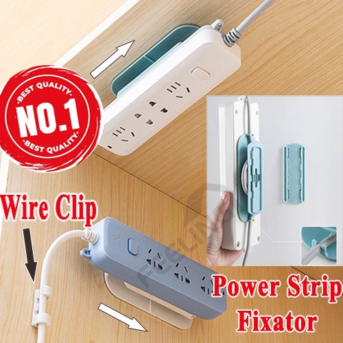 Self Adhesive Power Strip Holder, Fixator Power Extension Socket Cord ...