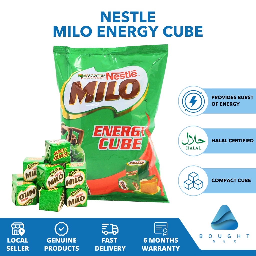 Nestle Milo Energy Cube 275g (100pcs) - Boost Stamina, Tasty Fuel, Fast ...