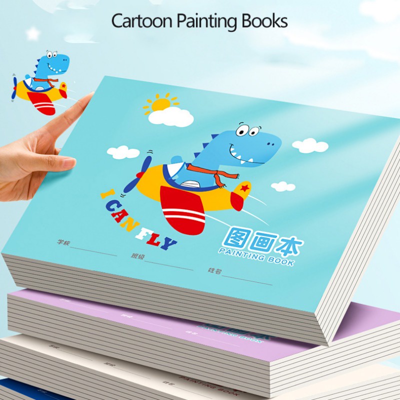 20 Pages/set Cartoon Painting Books Thickened Art Painting Handwritten ...