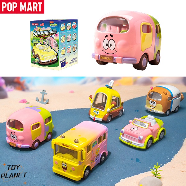 POP MART SpongeBob Sightseeing Car Series Vehicles POPMART Car Toy ...