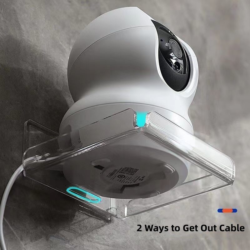 Camera Stand No-Drill Projector Bracket CCTV Holder Wall-Mounted Home ...