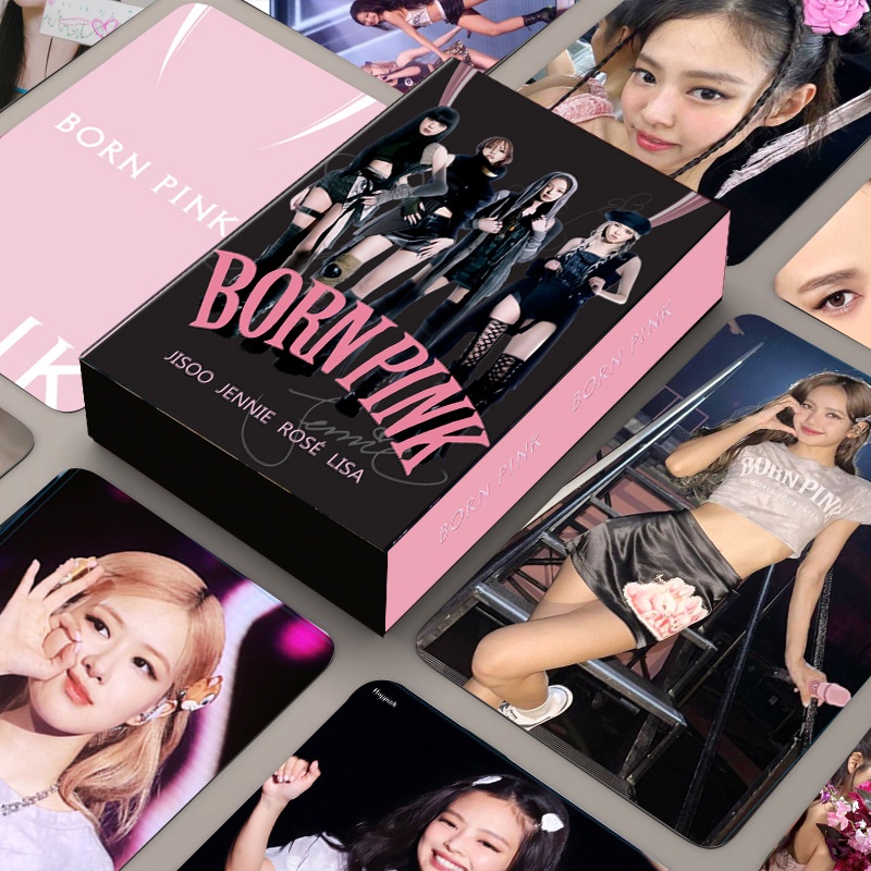 55pcs/box BP Photocards WORLD TOUR Lomo Cards BP Kpop Postcards Ready ...