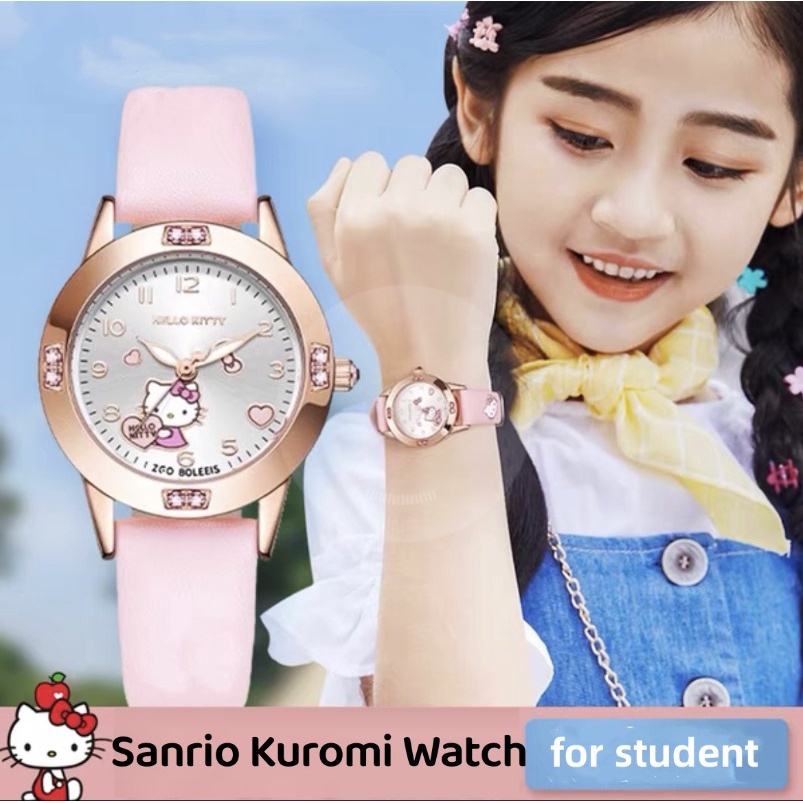 Sanrio Hello Kitty Watch for Kids Girls Kuromi/Melody/Cinnamoroll Girls ...