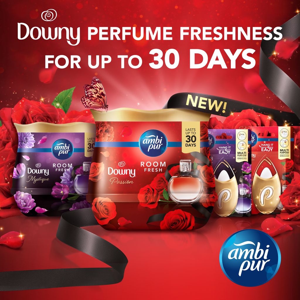 Ambi Pur Room Fresh Gel Downy Parfum 180g x 1 Piece | Shopee Singapore