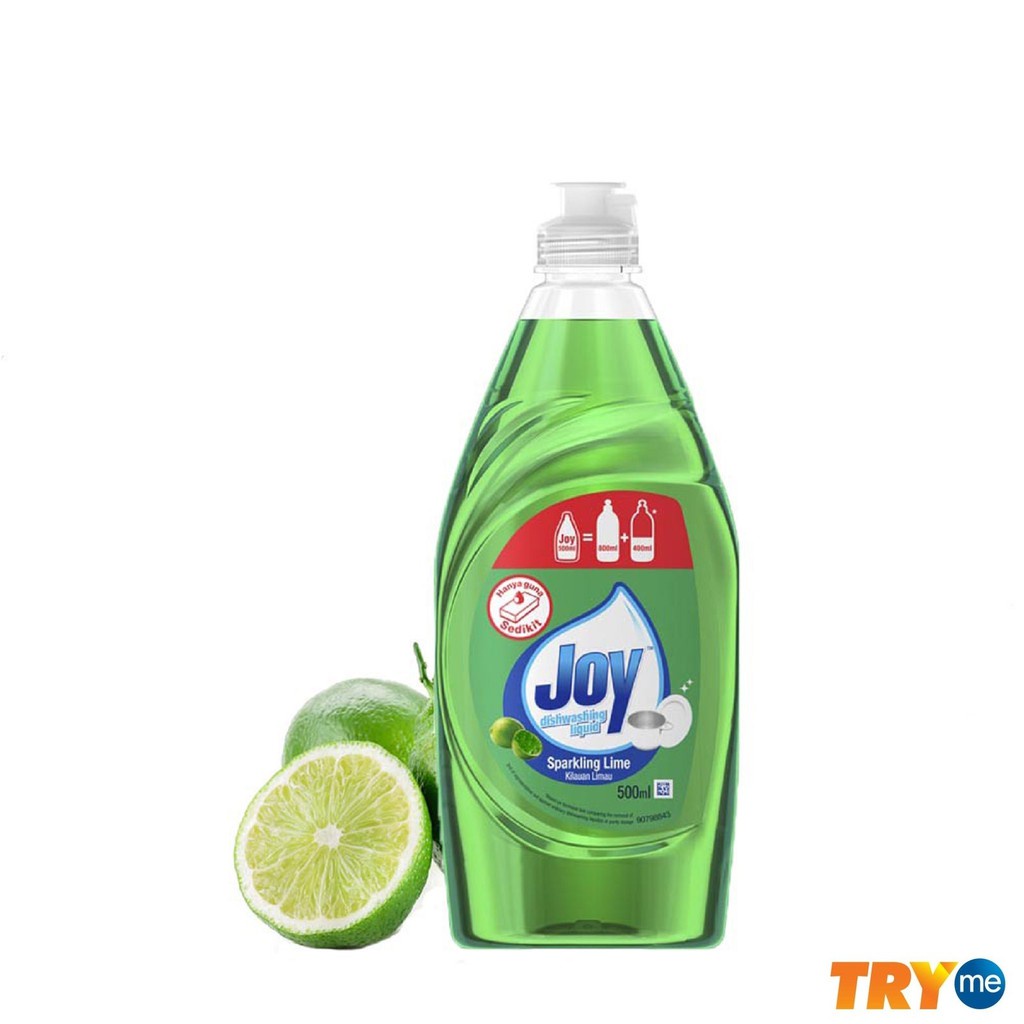 Joy Dishwashing Liquid (485ml) - Lime | Shopee Singapore