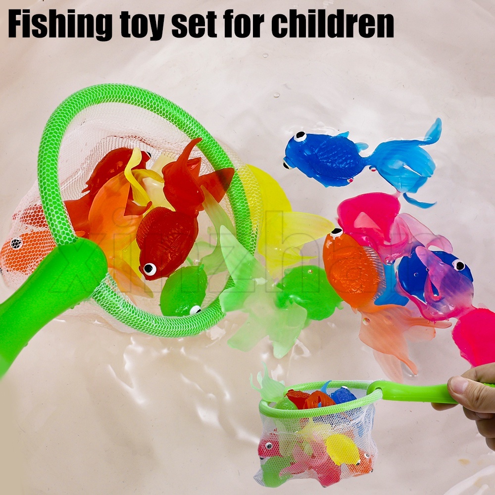 1 Set Cute Floating Fish Water Ornaments / Parent-Child Interactive ...