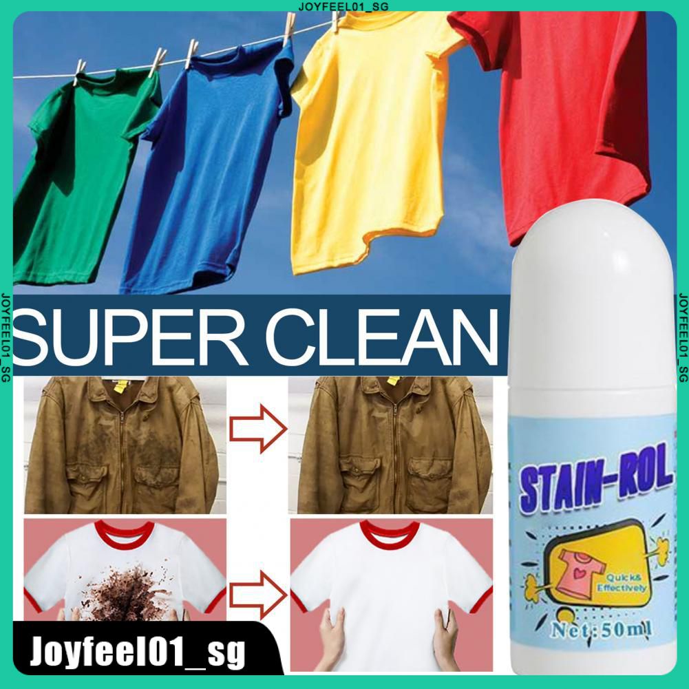 50ml Stain Remover Rolling Ball Cleaner Portable Emergency Cleaning ...