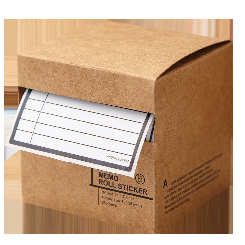 100 / 250 Sheets Pull Out Boxed Sticky Notes Student Paste Error ...