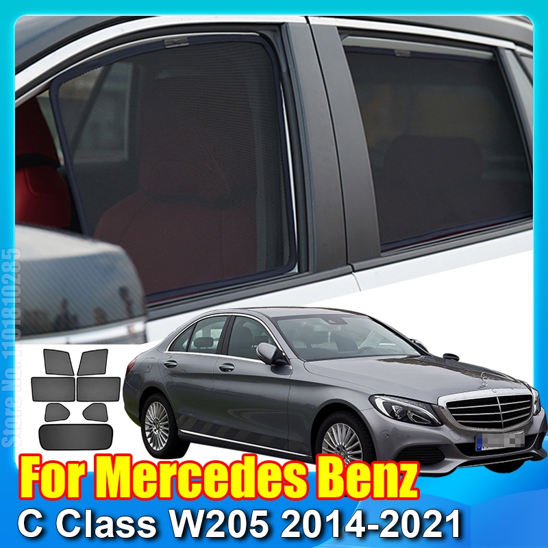 For Mercedes Benz C Class W205 2014-2021 180 200 Car Window SunShade ...