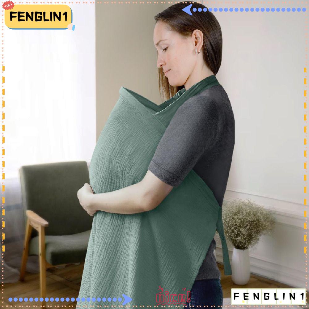 FENGLIN Mother Outing Breastfeeding Cover, Arch Neckline Breathable ...