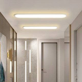 Led Long Ceiling Light Modern Minimalist Strip Cloakroom Aisle Balcony ...