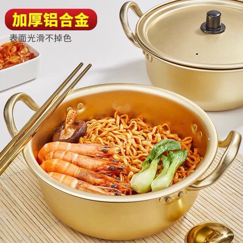 SG Ready Stock to ShipKorea Ramen Pot with Lid, Fast Noodles Cooking ...