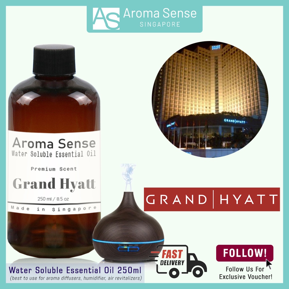 Aroma Sense Grand Hyatt Hotel Scent Water Soluble Essential Oil (250ml ...