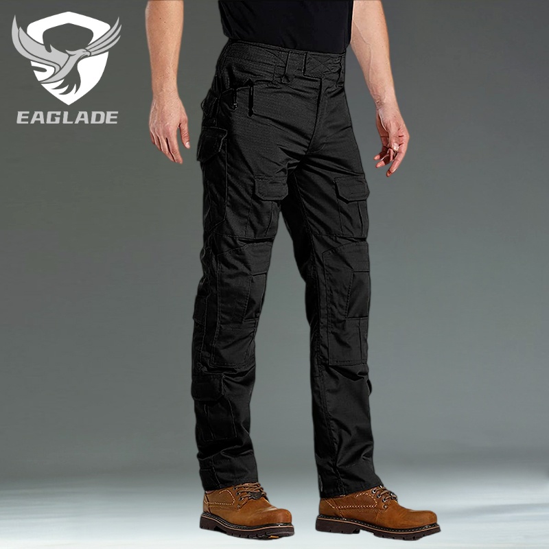 EAGLADE Tactical Frog Pants YDJX-G2-WHXCK In Black Waterproof Wear ...