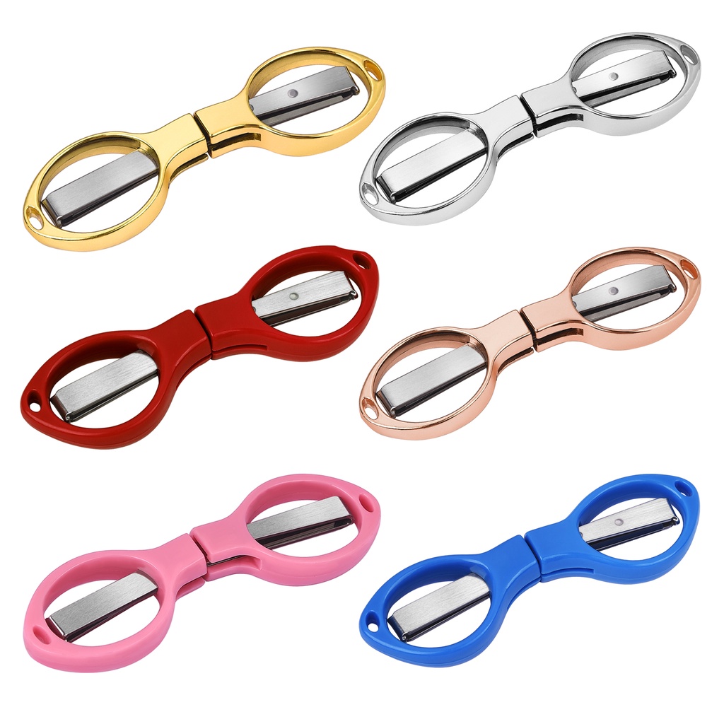 Fishing Line Scissor Portable Folding Safety Scissors Comfortable Zinc ...