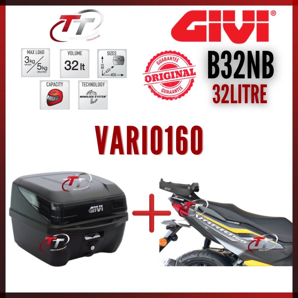 HONDA VARIO160 VARIO 160 GIVI SRX SPECIAL MONORACK MONO RACK J TAPAK ...
