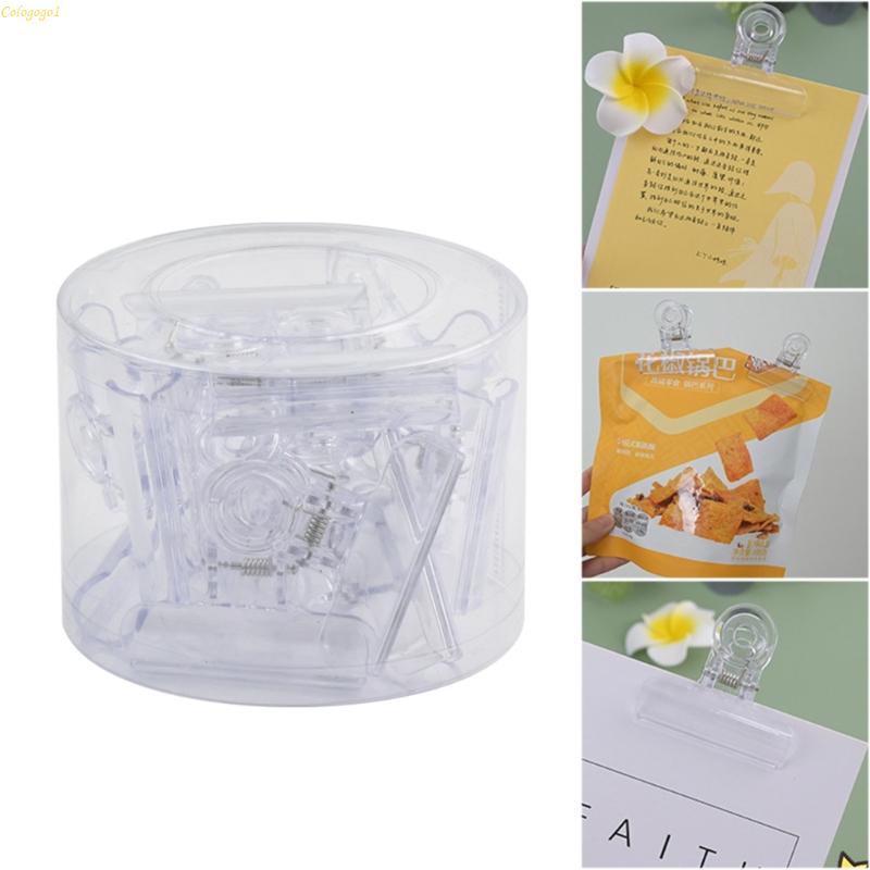 COLO 24 Pieces Small Bulldog Clips Hinge Clips Bulldog Paperclips Clip ...