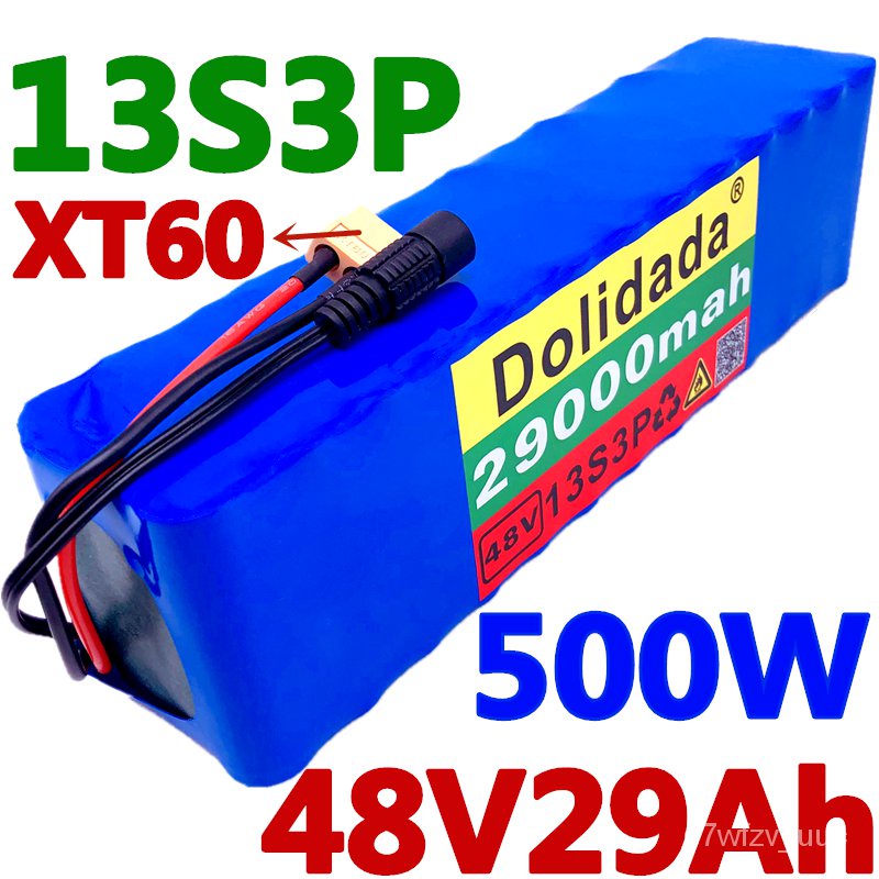 100% original NEW 48V29Ah 500w 13S3P 48V Lithium ion Baery Pack ...