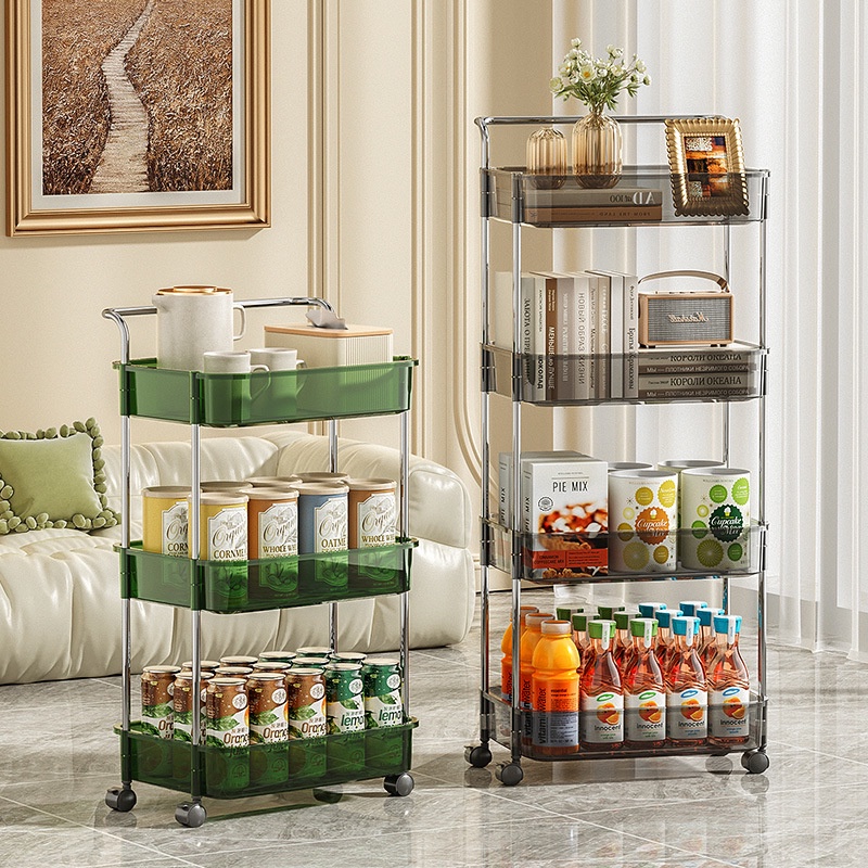 Mobile Storage Rack Trolley Kitchen Bathroom Bedroom Multi Storey ...