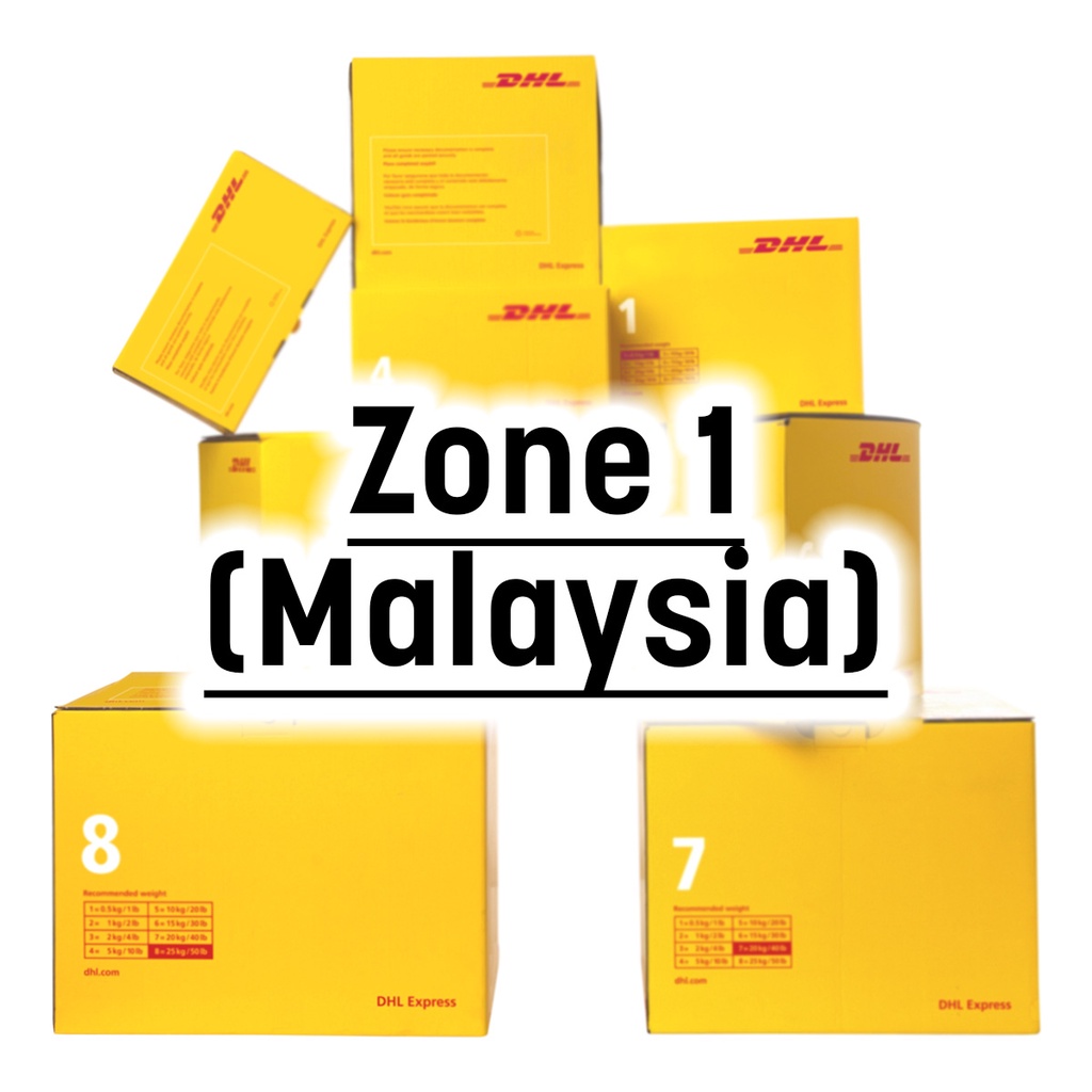 DHL Express Easy Box 2 (337mm × 182mm × 100mm, 1.0kg), Zone 1 (Malaysia ...