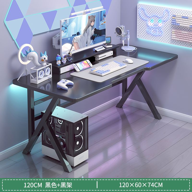 Desktop Computer Desk White Game Tables Internet Celebrity Anchor Live ...