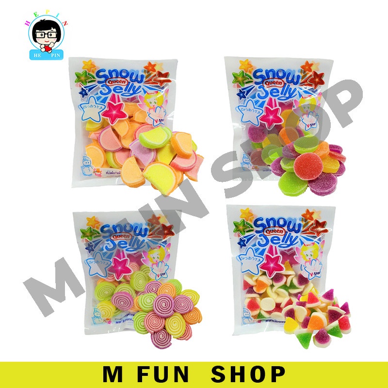 Jenama Ratu 100G Snow Jelly Sweet Soft Jelly Candy | Shopee Singapore