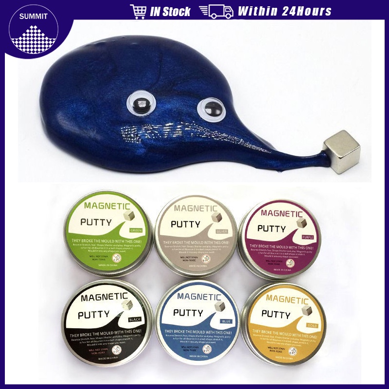 Slime Magnet Slime Plasticine Hand Modeling Clay Putty Slime Magnetic ...