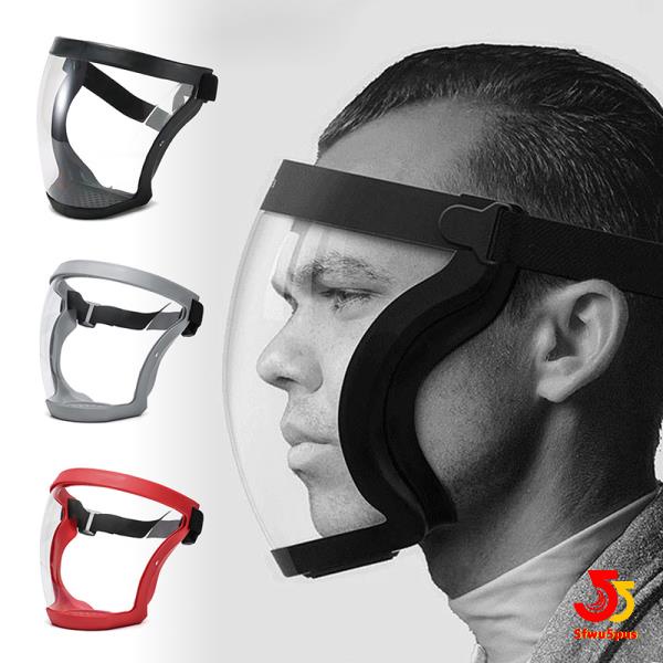 Transparent Full Face Shield Splash-proof WindProof Anti-fog Mask ...