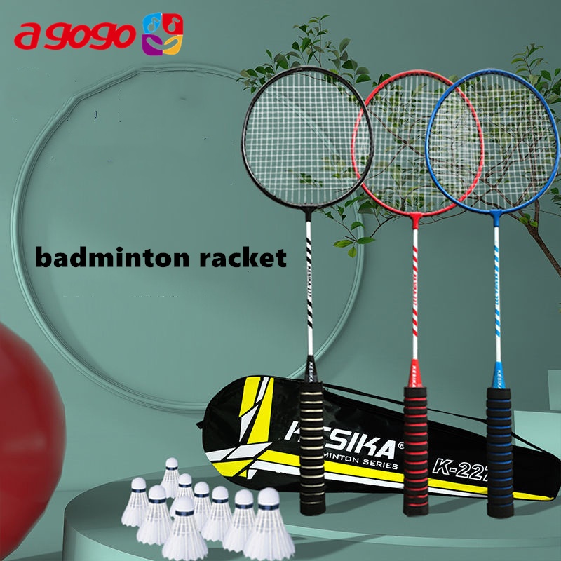 Badminton Racket Badminton Set Design Full Carbon 24 Lbs Training Set ...
