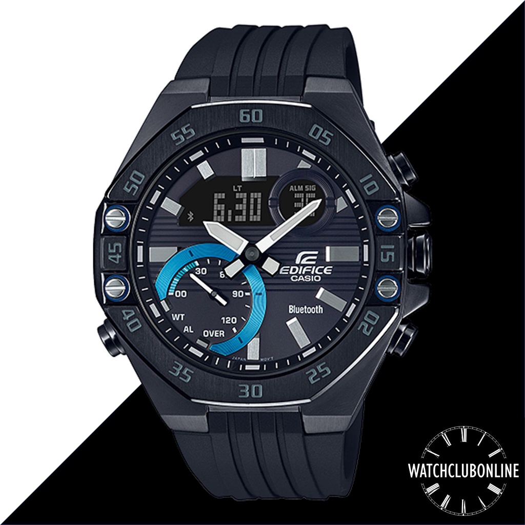 [WatchClubOnline] ECB-10PB-1A Casio Edifice Bluetooth Men Casual Formal ...