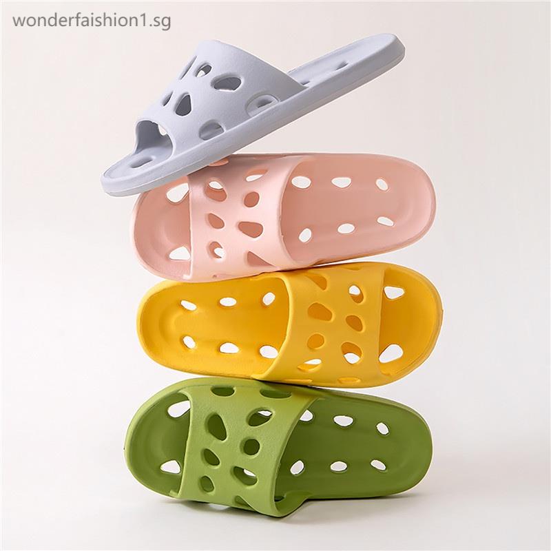 Simple Fashion House, Bathroom, And Office Slippers With Drainage Holes ...