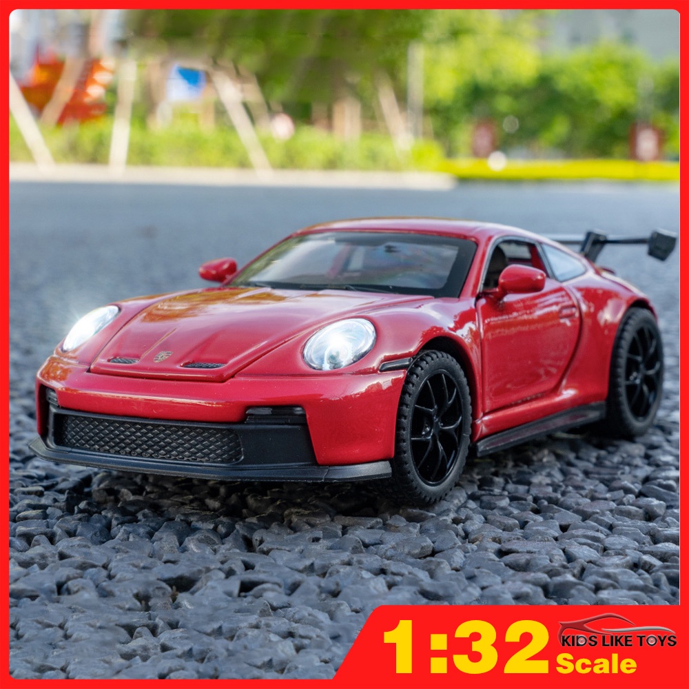 KLT 1:32 Porsche 911 GT3 Supercar Metal Alloy Toys Car Model Diecast ...